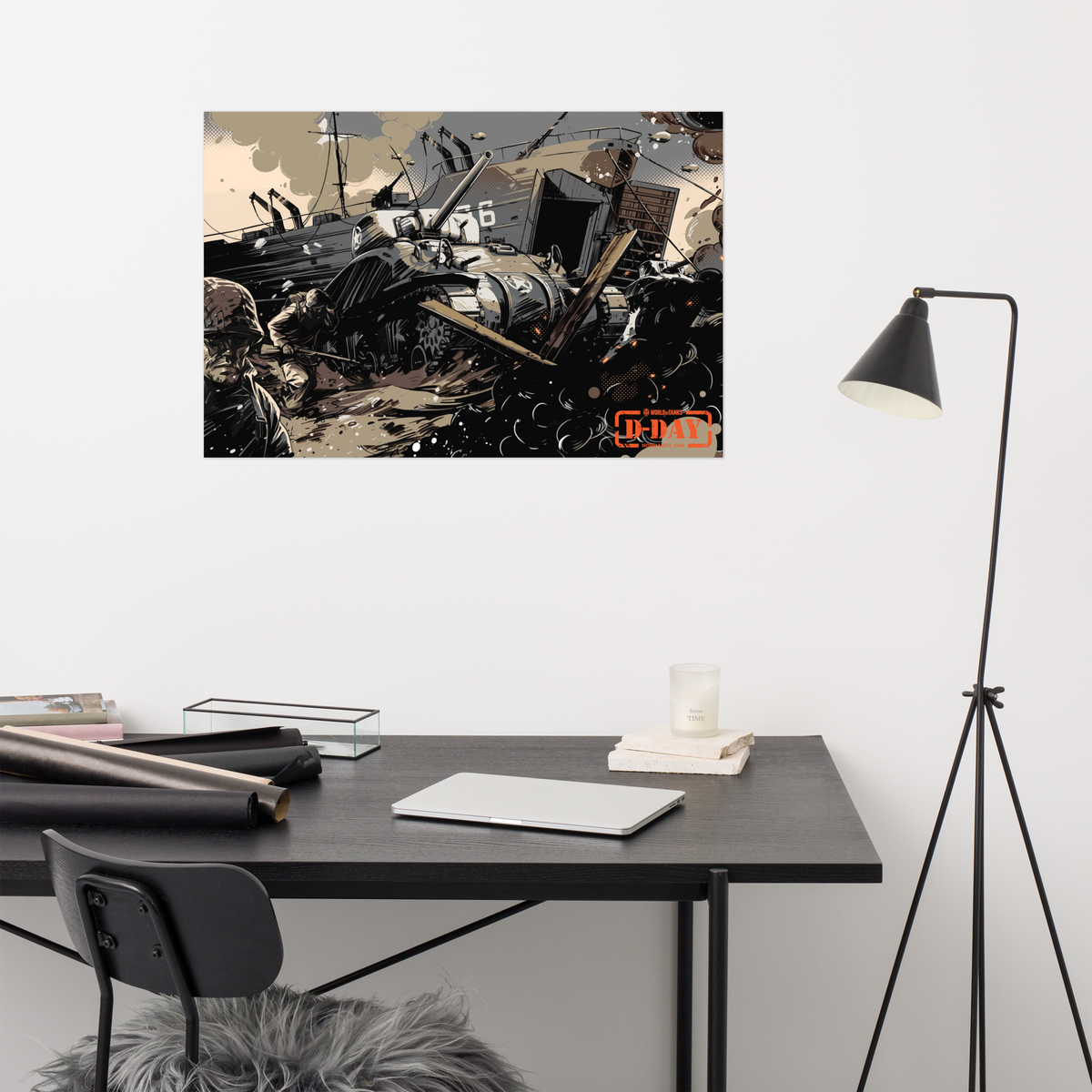 WoT D-Day 2024 Fury Storm Poster – World of Tanks US