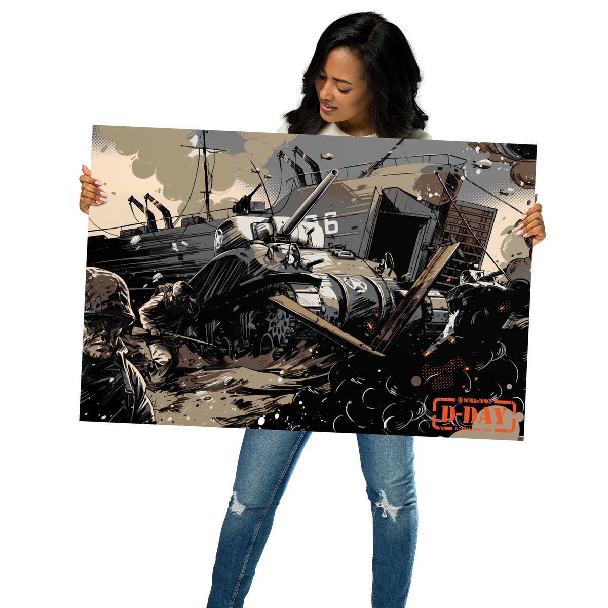 WoT D-Day 2024 Fury Storm Poster – World of Tanks US