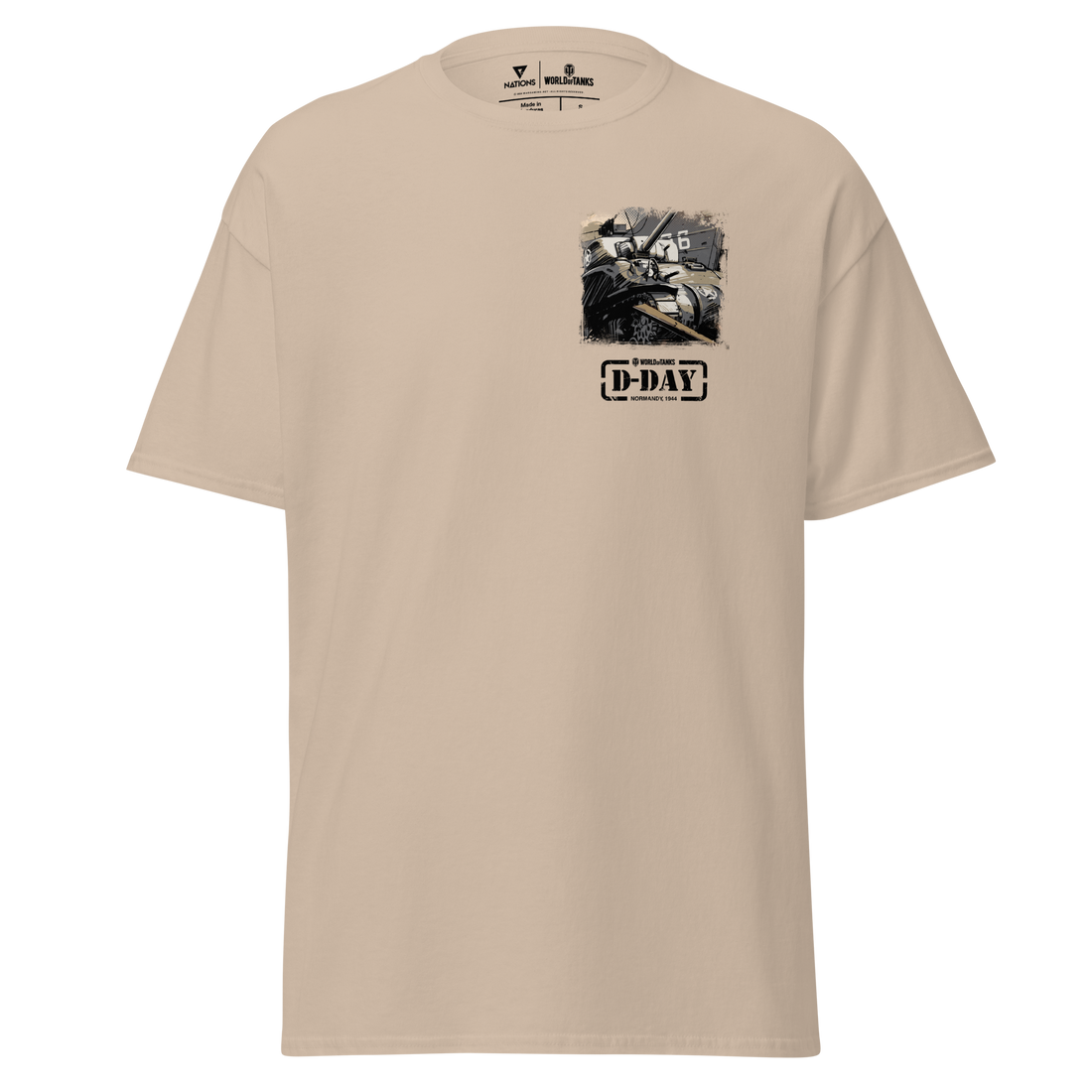 WoT D-Day Fury Storm Tee [ Tan ] – World of Tanks US